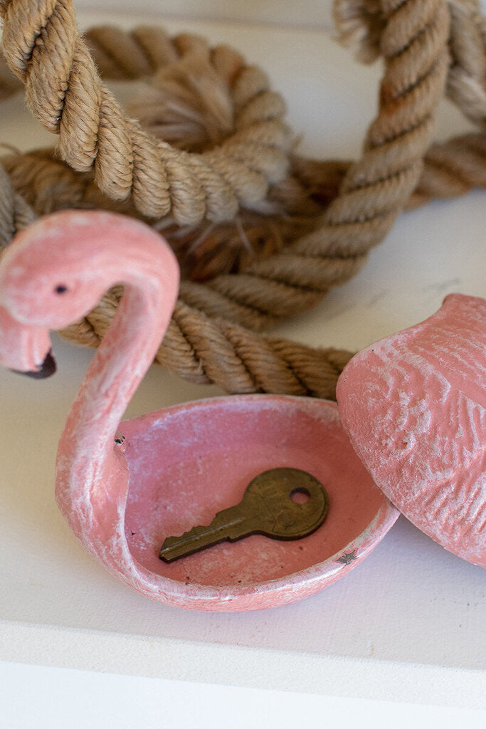 Cast Iron Flamingo Hide-A Key – Cait's Emporium