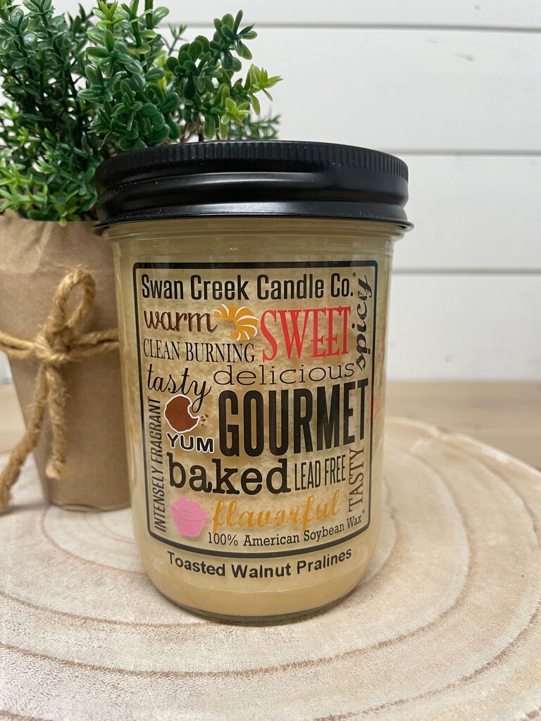Toasted Walnut Pralines: Swan Creek Candle Pantry Jar – Cait's Emporium